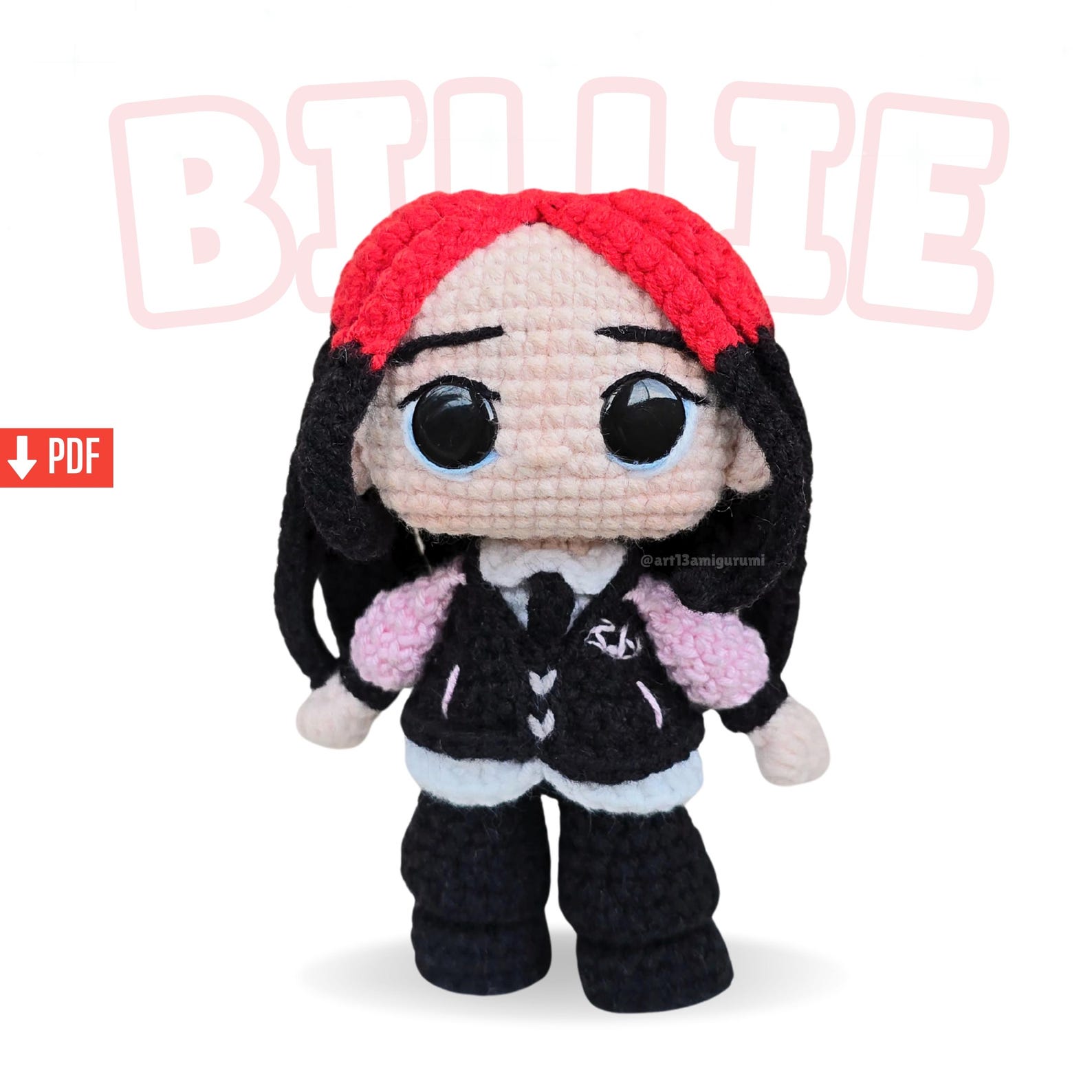 Billie Crochet Pattern | Singer Amigurumi Pattern | PDF English | Funko ...