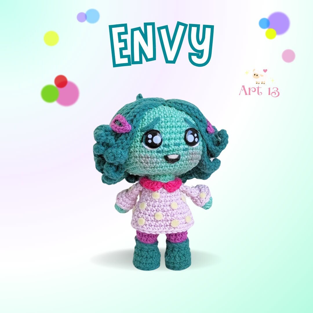Envy Crochet Pattern, Amigurumi Pattern, PDF English Pattern, Funko Pop ...