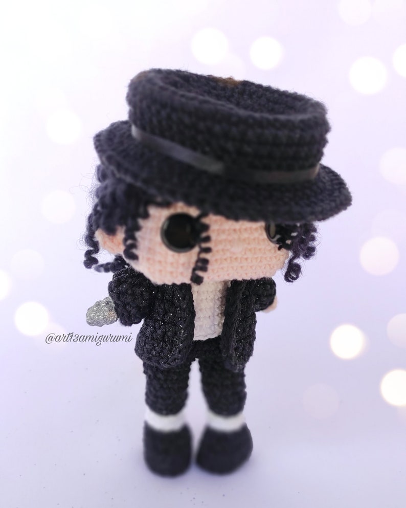 Michael Jackson Crochet Pattern Amigurumi Pattern PDF - Etsy