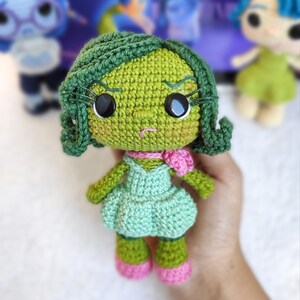 Disgust Crochet Pattern, Amigurumi Pattern, PDF English Pattern, Funko ...