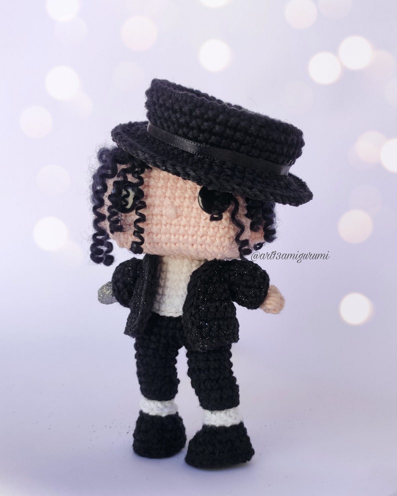 Michael Jackson Crochet Pattern Amigurumi Pattern PDF - Etsy