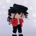Michael Jackson Crochet Pattern, Amigurumi Pattern, PDF Pattern in ...