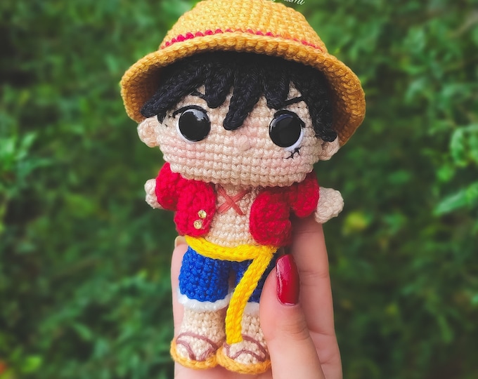Trafalgar Law one Piece Crochet Pattern, Amigurumi Pattern, PDF English ...