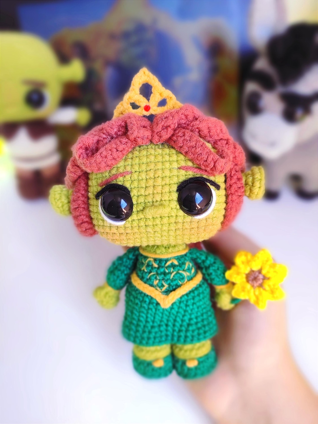 Fiona Funko Pop Crochet Pattern, Amigurumi PDF (english) - Etsy