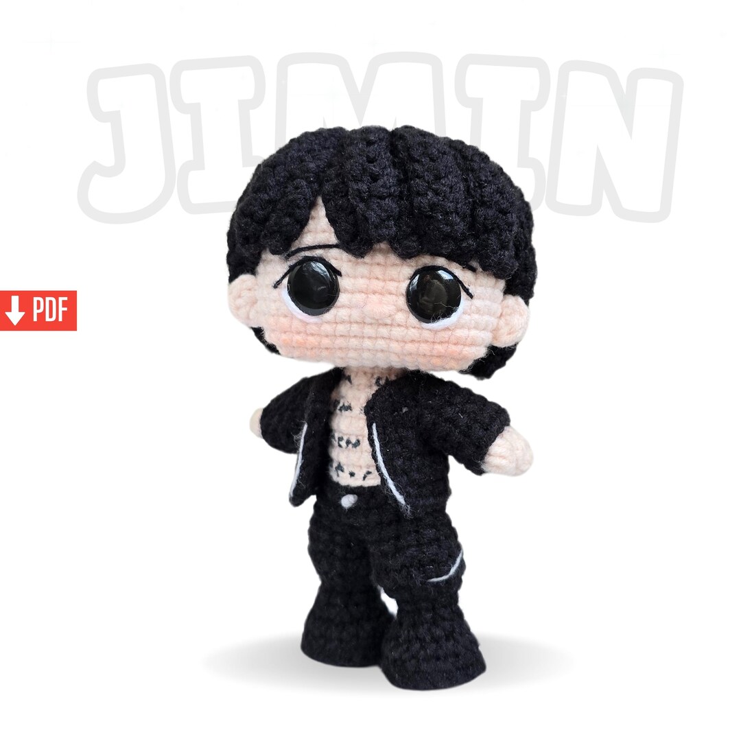 Jimin - Crochet Pattern BTS, Pattern K-pop Amigurumi PDF - Etsy