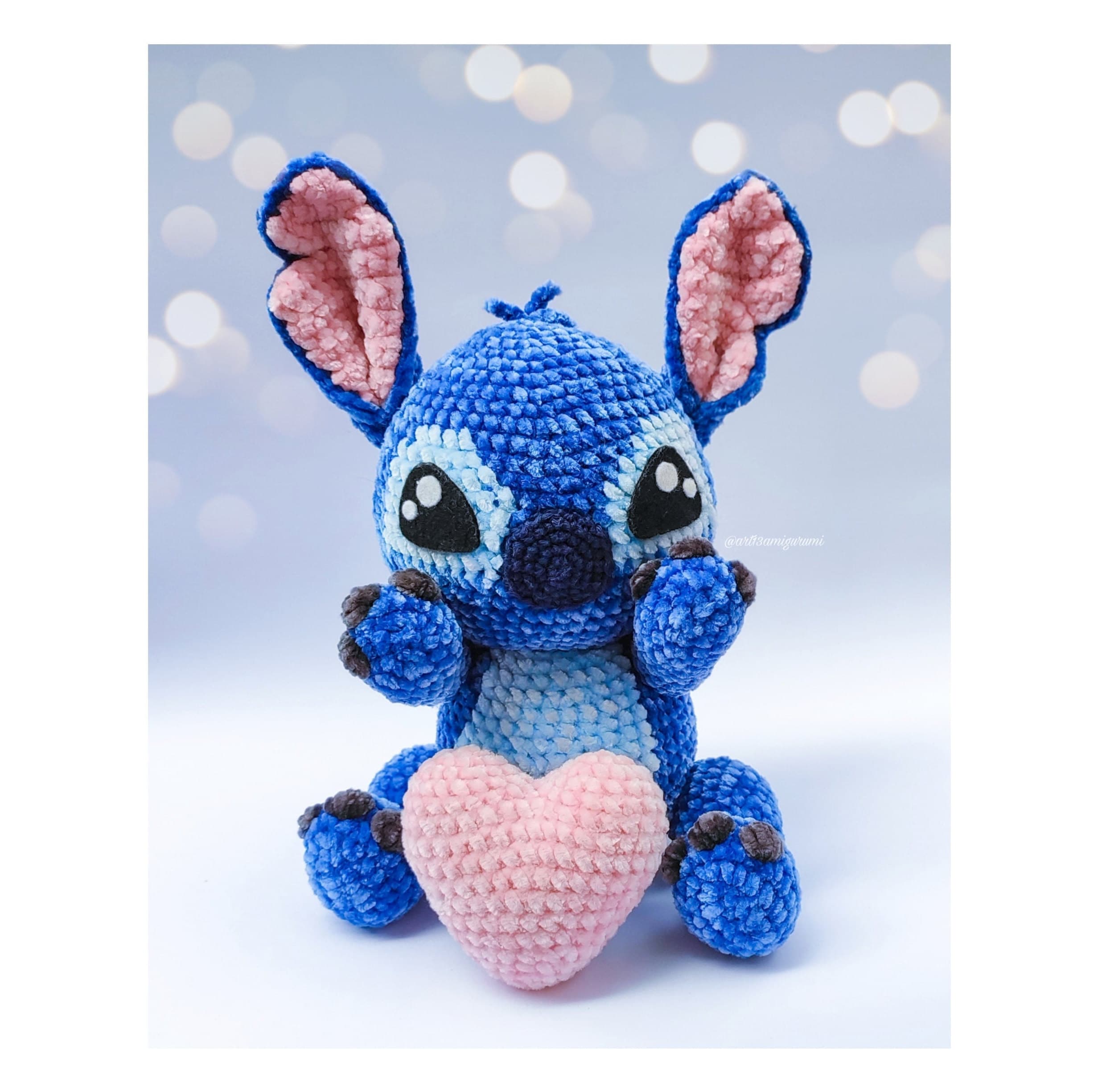 Crochet Stitch Amigurumi Pattern – Plush Toy, Heart Details (PDF ...