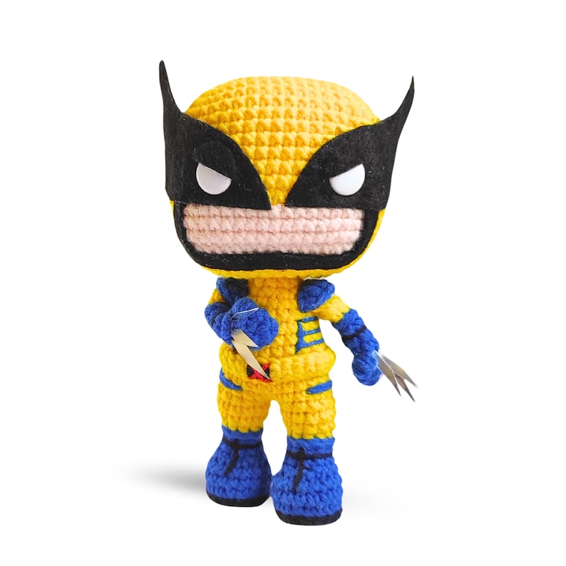 Wolverine Crochet Pattern, Superhero Amigurumi PDF (english) - Etsy