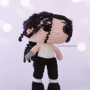 Michael Jackson Crochet Pattern, Amigurumi Pattern, PDF English Pattern ...