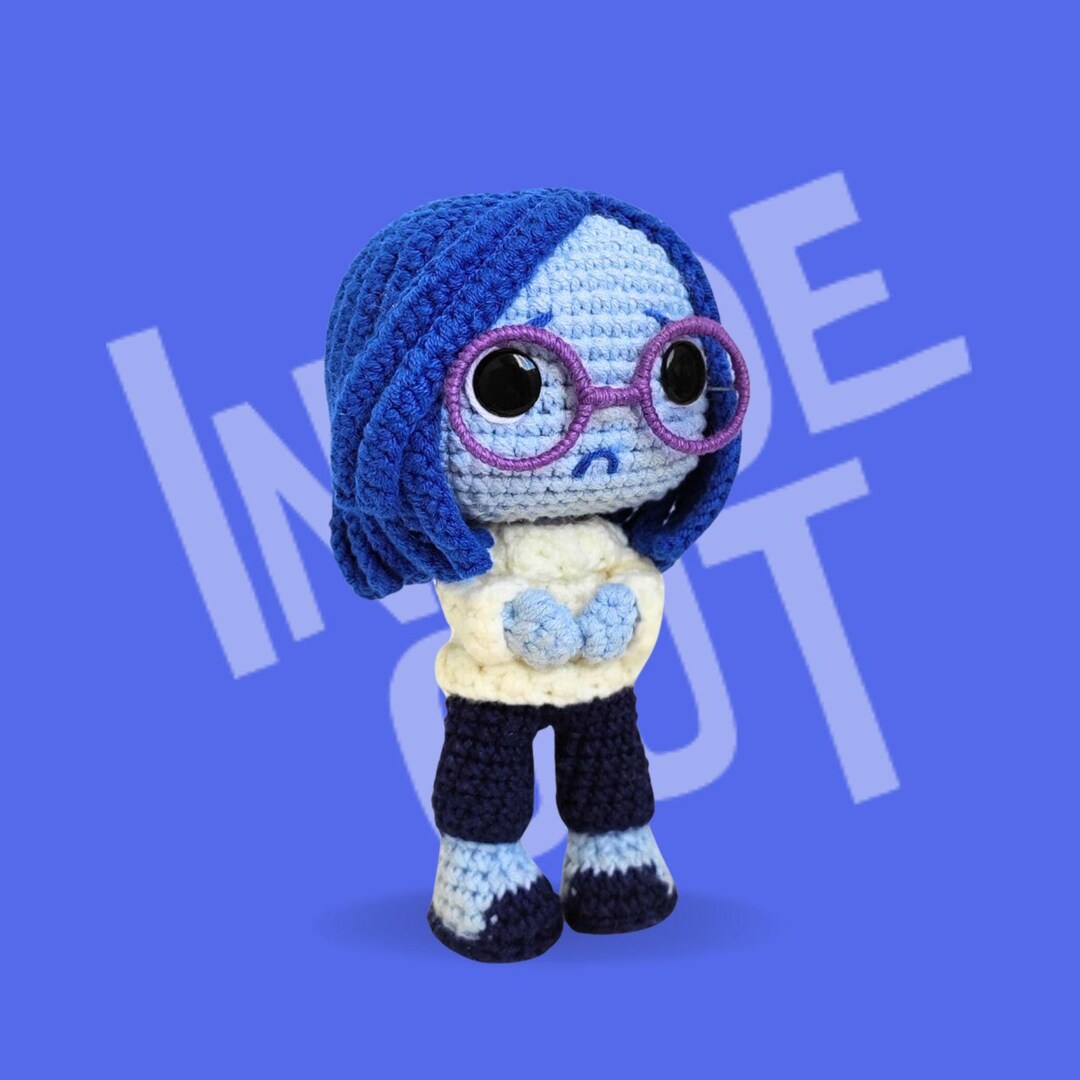 Sadness Crochet Pattern, Funko Pop Amigurumi (PDF) - Etsy