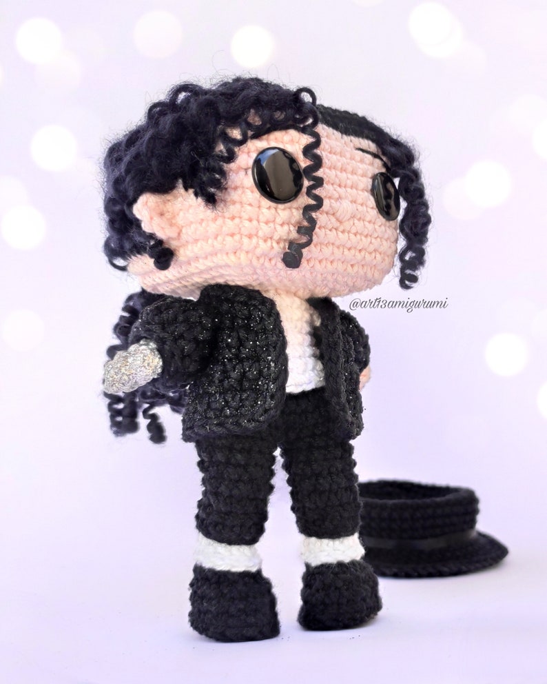 Michael Jackson Crochet Pattern Amigurumi Pattern PDF - Etsy