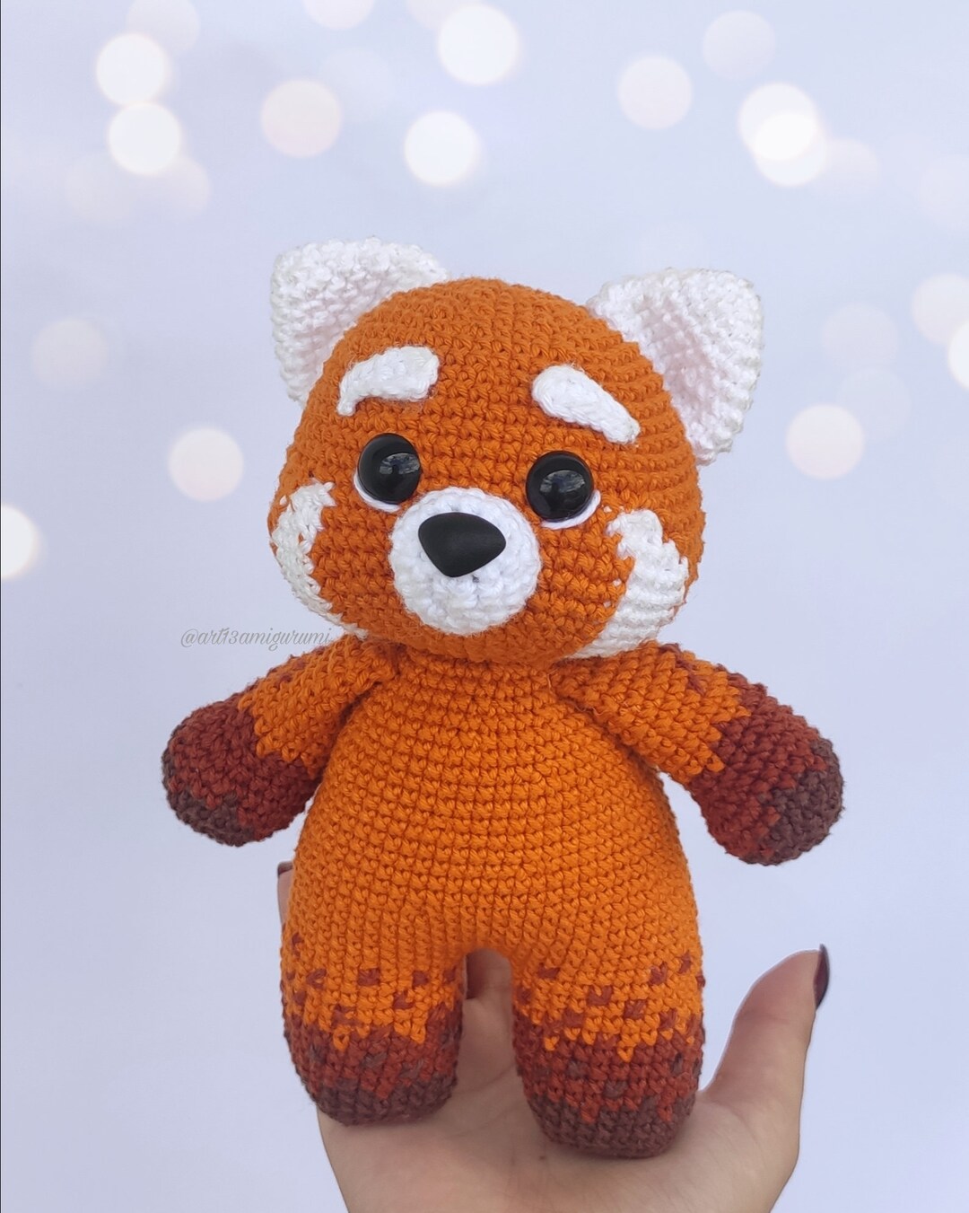 Red Panda Crochet Pattern / Amigurumi Pattern - Etsy