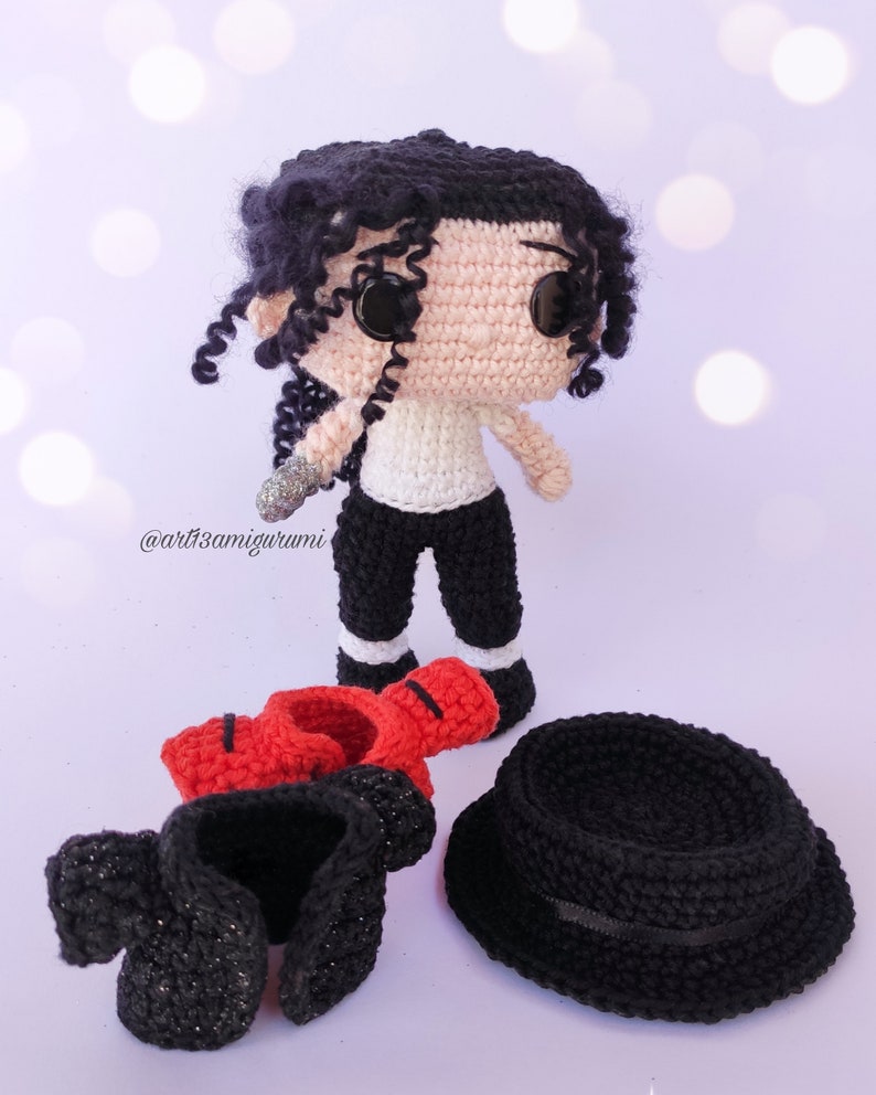 Michael Jackson Crochet Pattern Amigurumi Pattern PDF - Etsy
