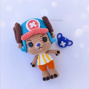 Chopper one Piece Crochet Pattern Amigurumi Pattern PDF - Etsy