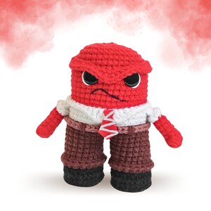 Anger Crochet Pattern, Amigurumi Pattern, PDF English Pattern, Funko ...