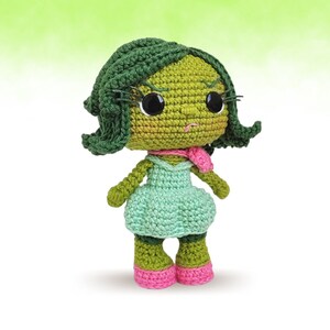 Disgust Crochet Pattern, Amigurumi Pattern, PDF English Pattern, Funko ...