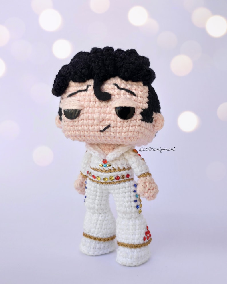 Elvis Presley Crochet Pattern Amigurumi Pattern PDF English - Etsy