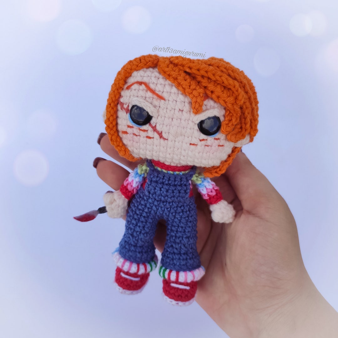 Chucky Crochet Pattern, Holloween Crochet Amigurumi Pattern / Horror ...