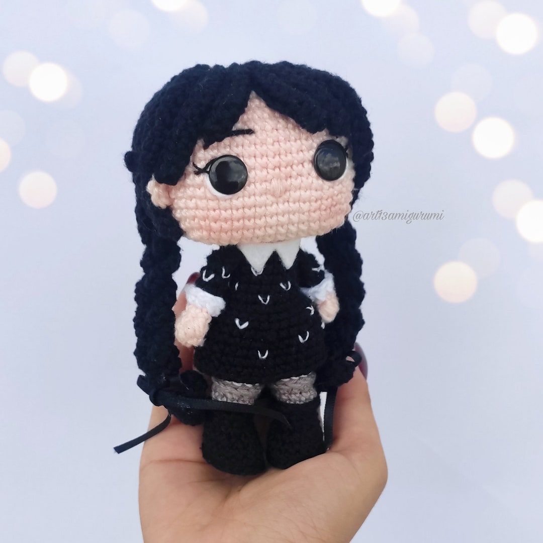 Wednesday Addams Crochet Pattern, Amigurumi Pattern, PDF English ...