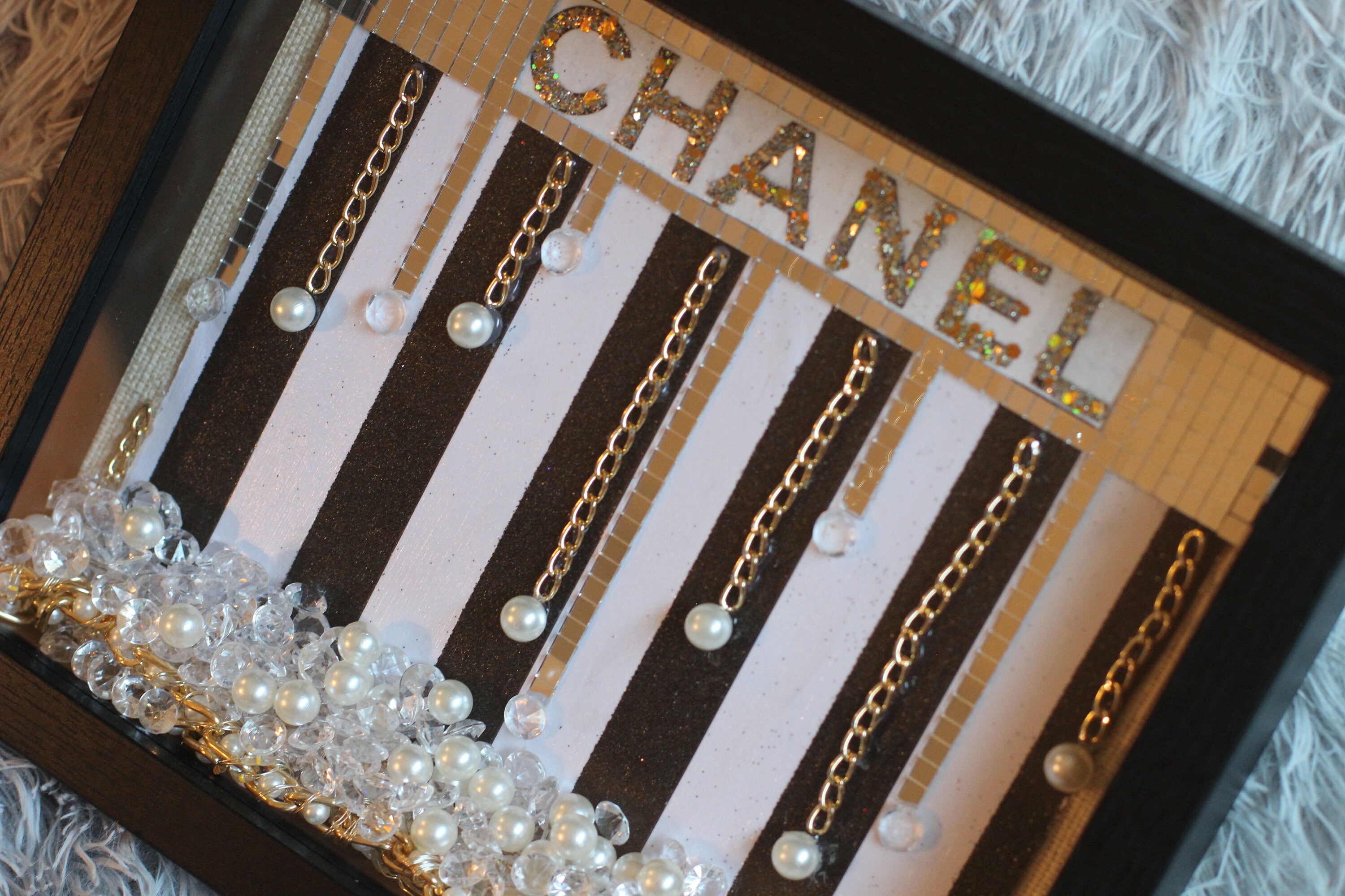 Visual Arts Frames Painting Chain Drop Shadow Box Light etna.com.pe