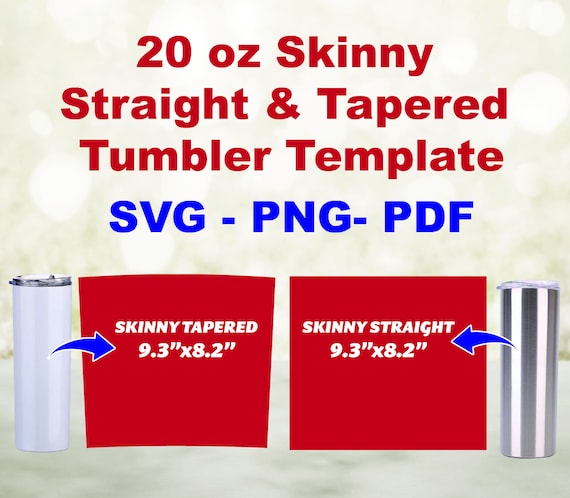 20oz Tumbler Wrap Size 20 Oz Skinny Tumbler Svg Sublimation Etsy