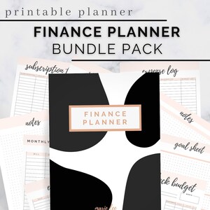 Digital Budget Planner, Digital Finance Planner, Monthly Budget ...