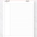 SIMPLE Cornell Notes Method Paper Student Note Template Dot Grid Lined ...