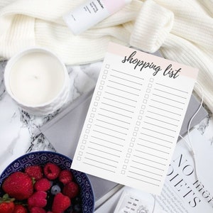 Digital Download Shopping List Printable Store List Shopping List ...