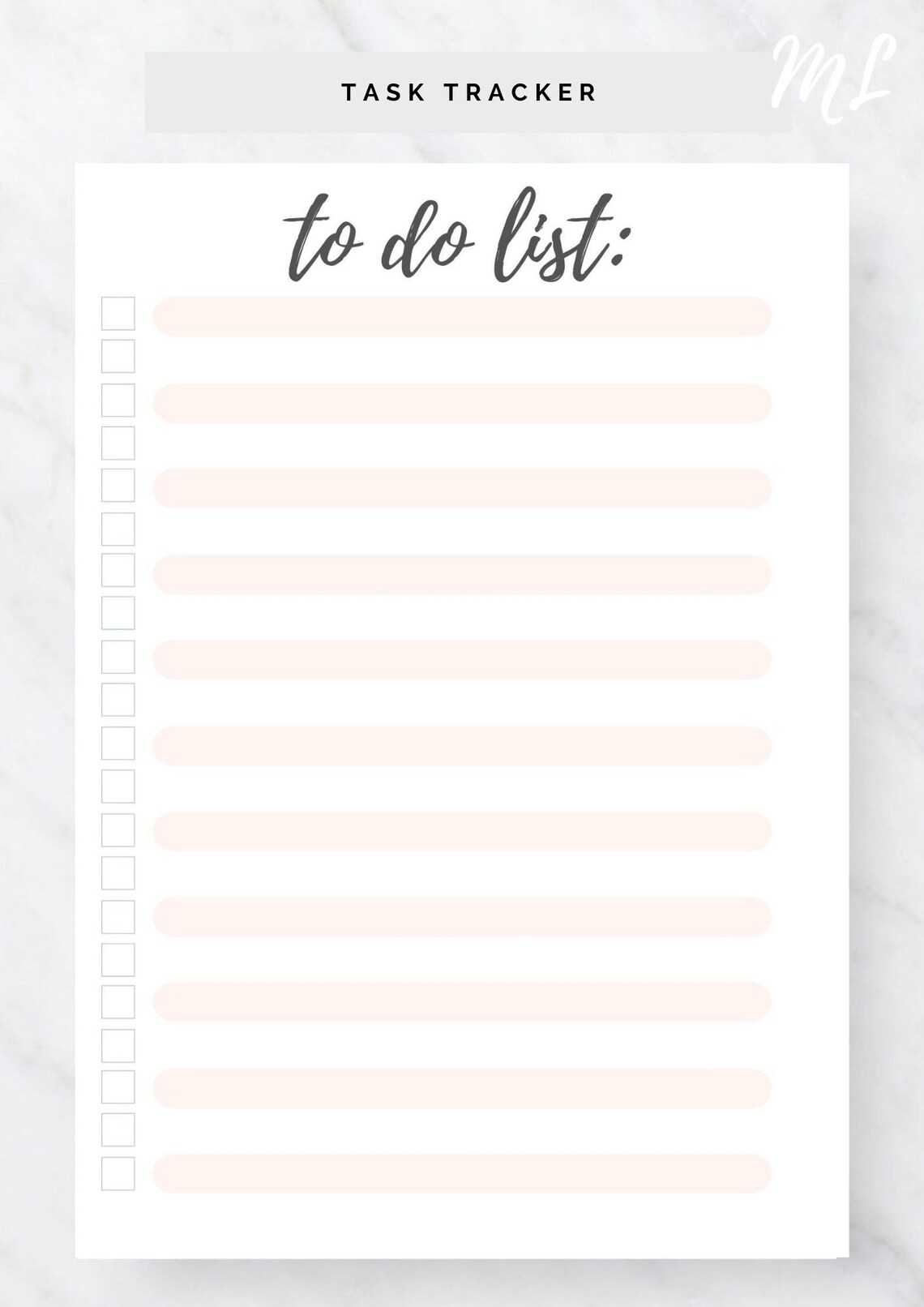 To Do List Printable, to Do List Template, Planner Inserts, Daily to Do ...