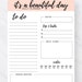 Daily Pink Planner, Printable Planner, Daily Schedule, Daily Organizer ...
