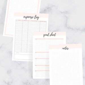 Digital Budget Planner, Digital Finance Planner, Monthly Budget ...