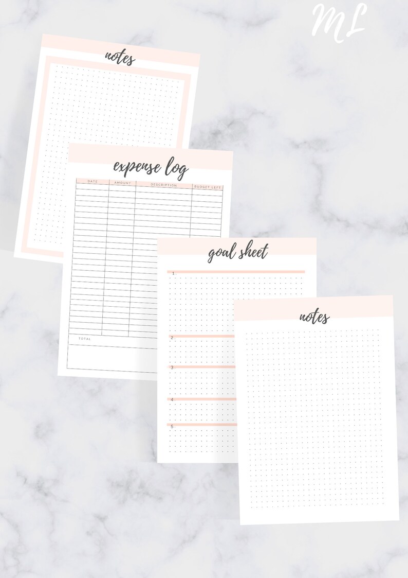 Digital Budget Planner, Digital Finance Planner, Monthly Budget ...