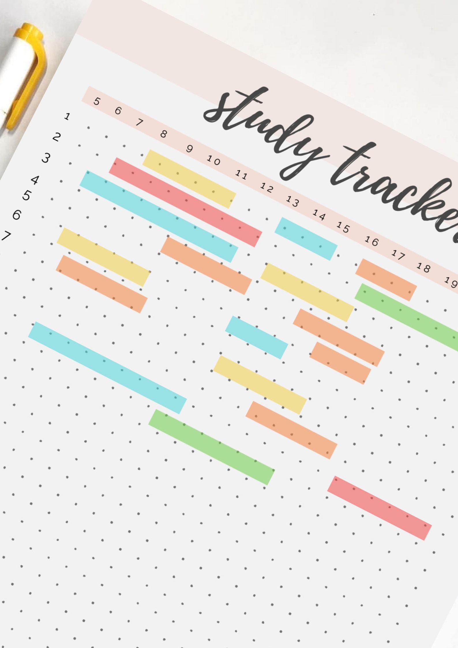 STUDY LOG Study Tracker Printable, Study Log, Study Planner, Study ...