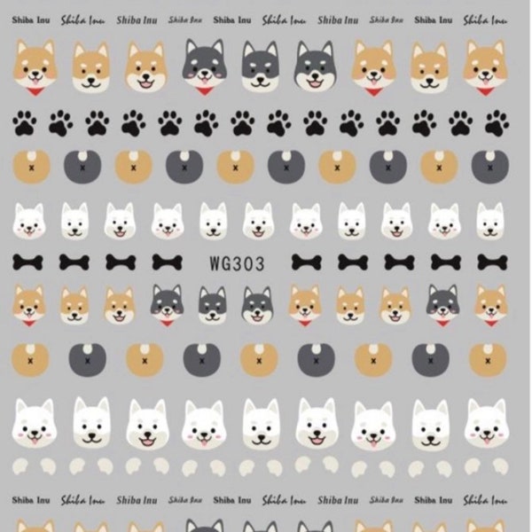 Pop Finger Nail Stickers - Etsy