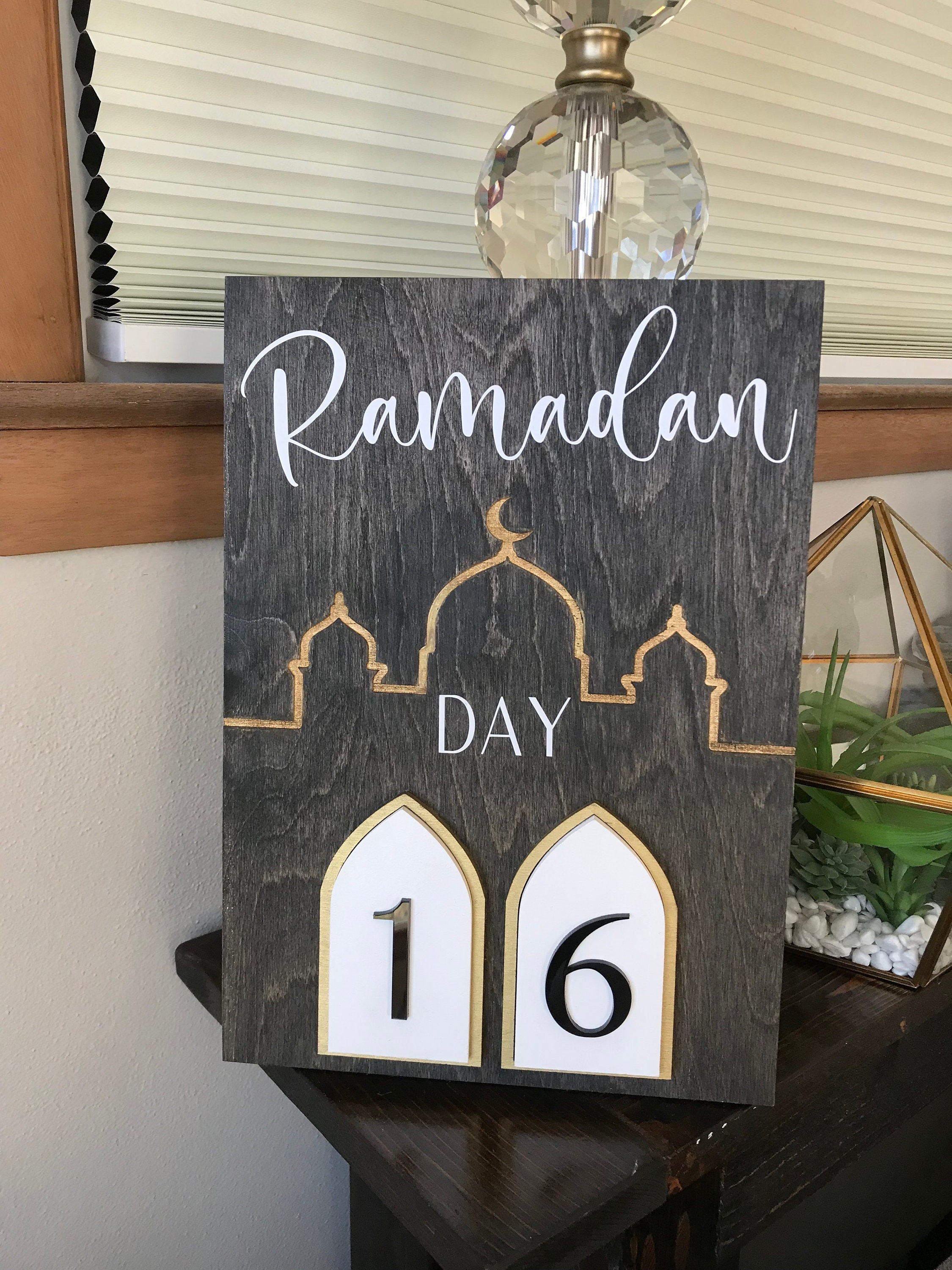 Ramadan Calendar Ramadan Countdown Ramadan Wall Calendar - Etsy