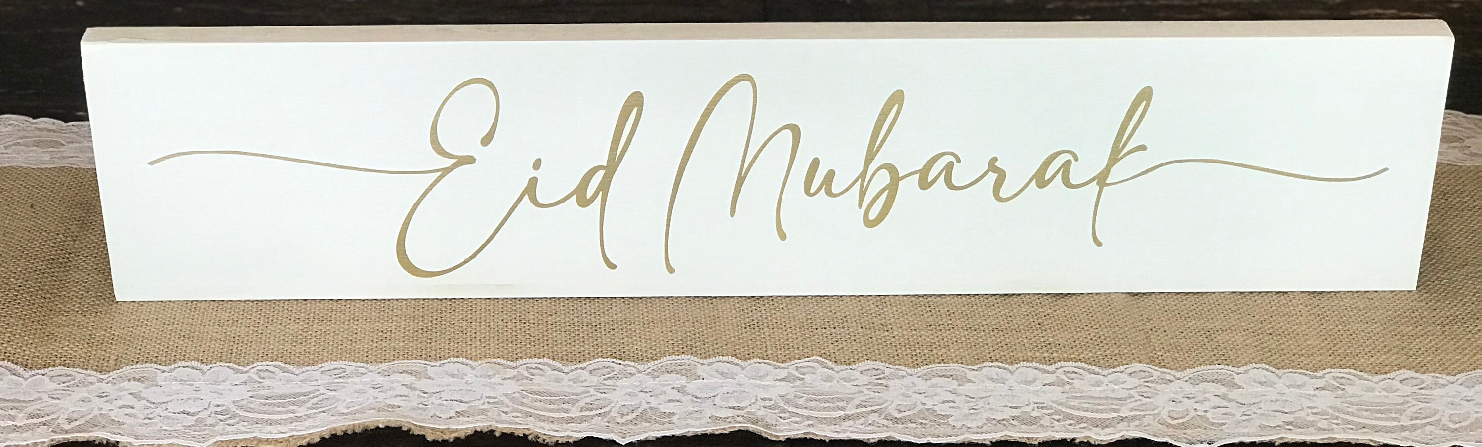 Eid Wood Sign Eid Centerpiece Eid Mubarak Sign Eid Stand - Etsy UK