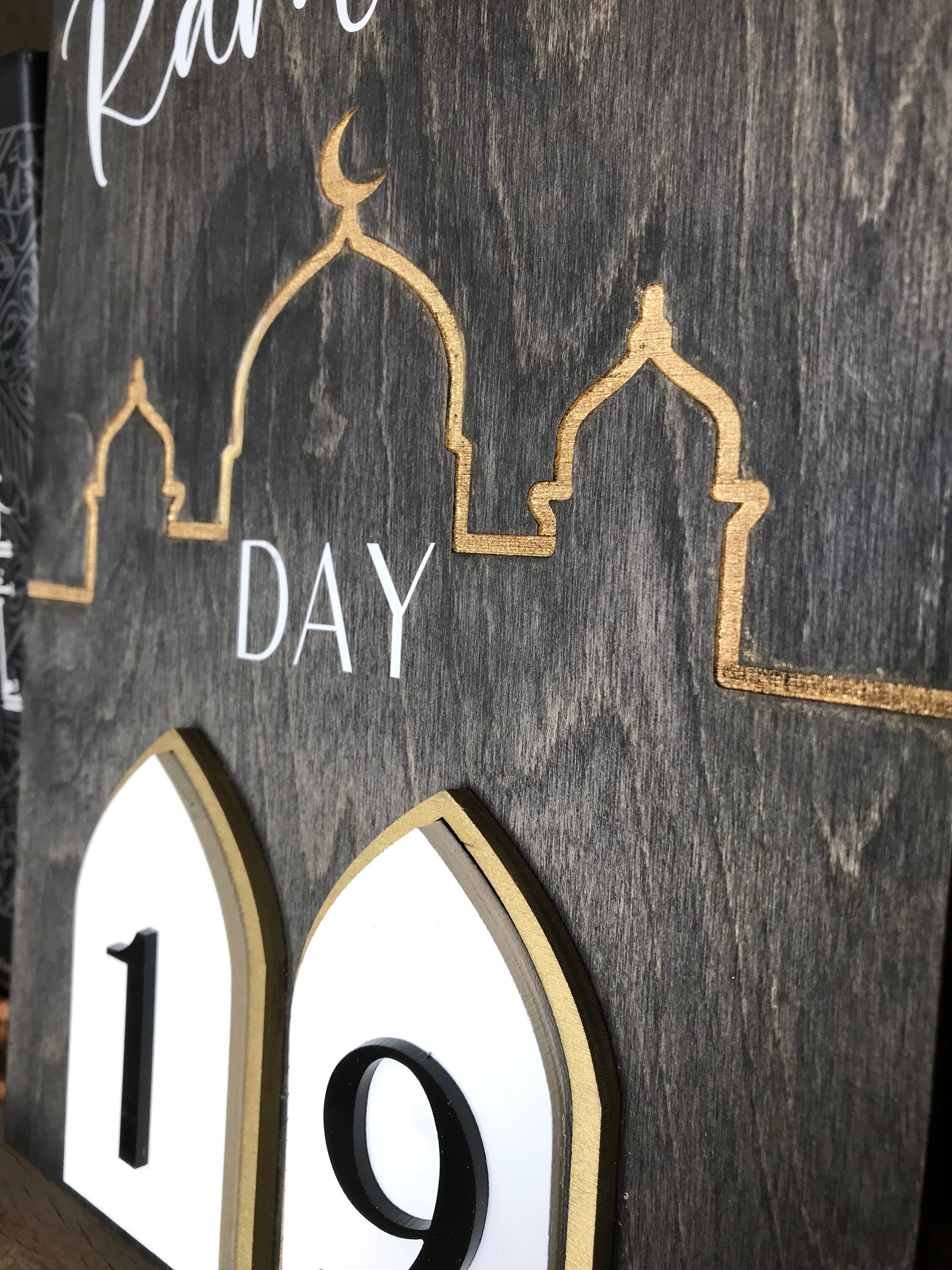 Ramadan Calendar Ramadan Countdown Ramadan Wall Calendar - Etsy