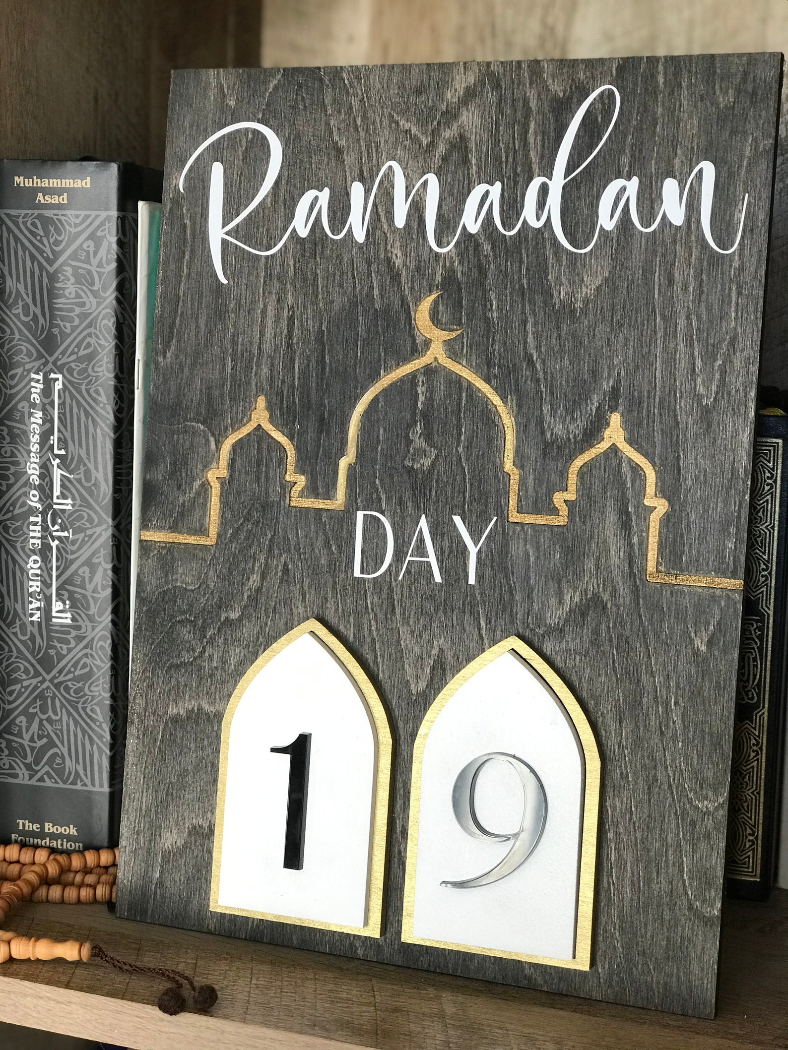 Ramadan Calendar Ramadan Countdown Ramadan Wall Calendar - Etsy