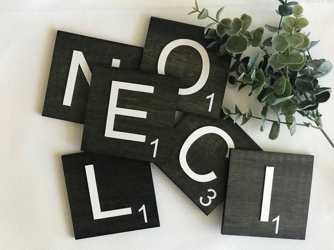 Scrabble Tile Wall Art - Scrabble Tile Wall Decor - Scrabble Tile Decor ...