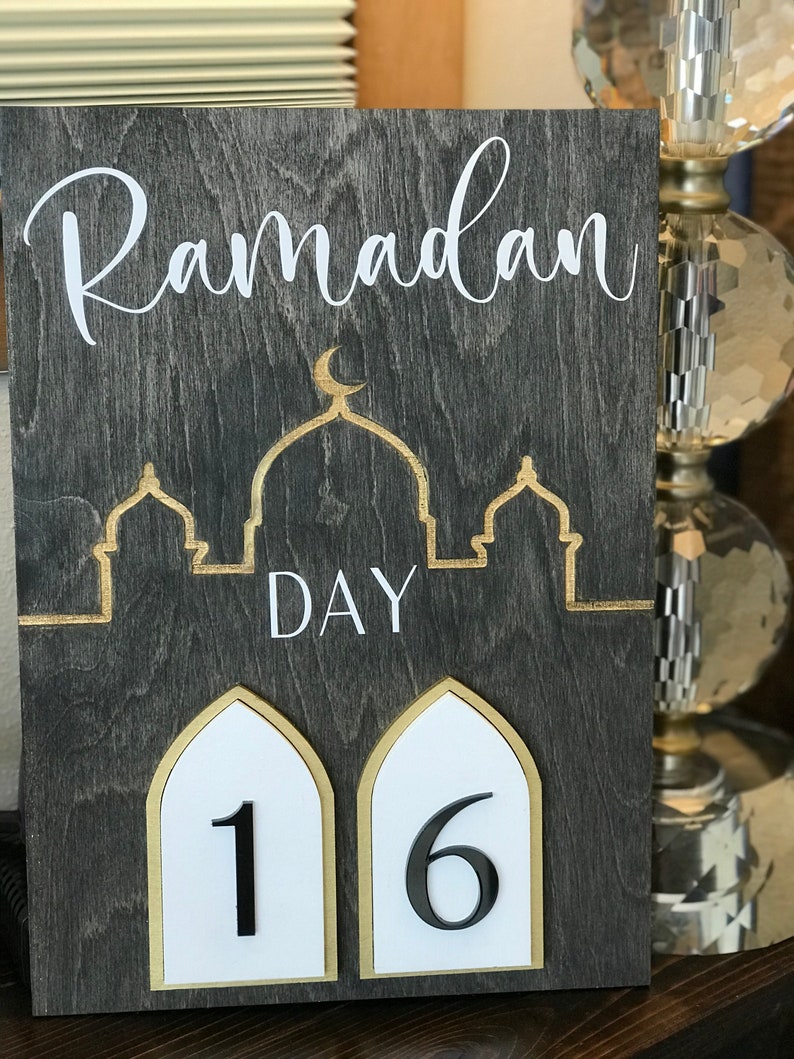 Ramadan Calendar Ramadan Countdown Ramadan Wall Calendar - Etsy