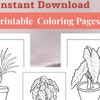 Stress Relief Adult Coloring Book, Bird & Flowers Coloring Pages ...