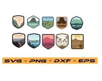 National Park Svg - Etsy