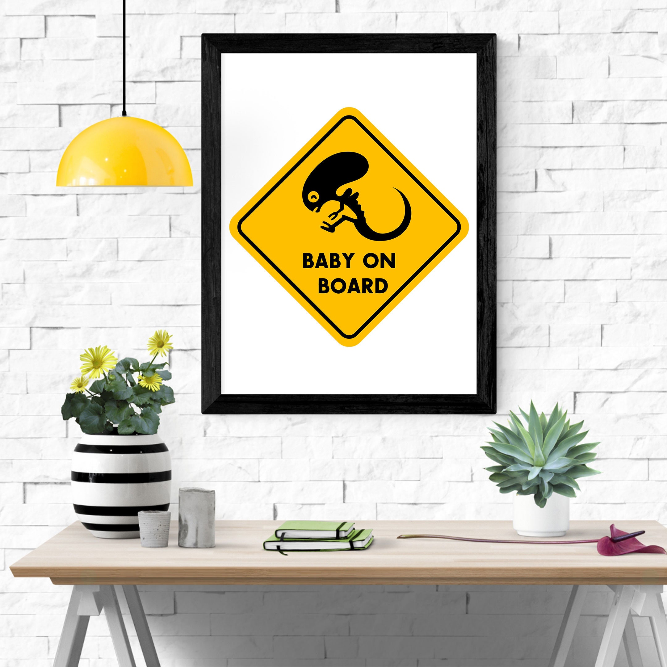 Baby on Board Alien Xenomorph SVG: Funny Car Sign (digital Cut File) - Etsy