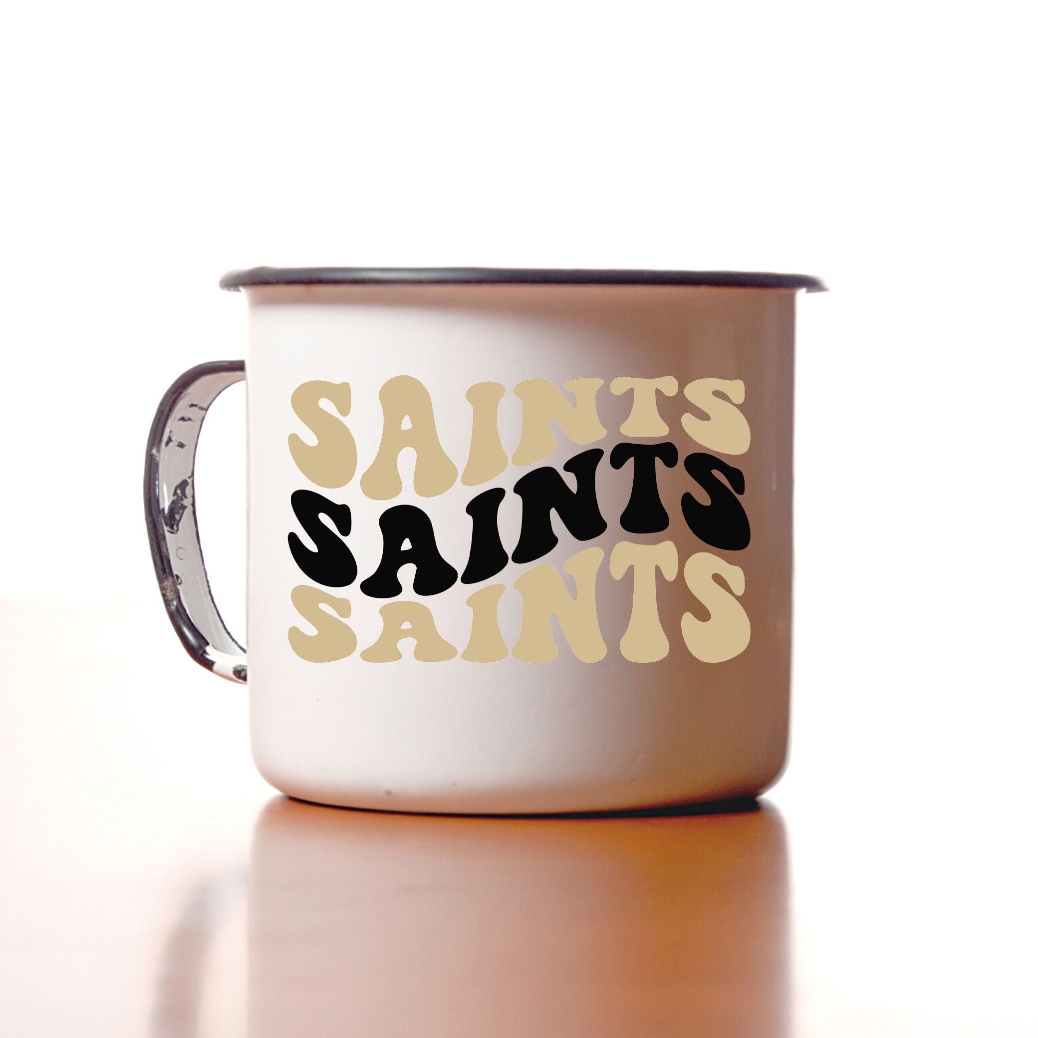 Saints Team Mascot SVG: Stacked Design, Cricut File (digital File) - Etsy