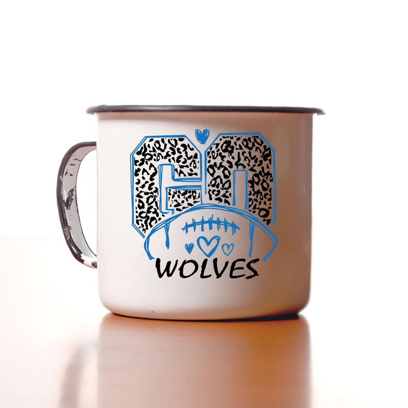 Wolves Team Mascot SVG: School Spirit Graphics (digital Files) - Etsy