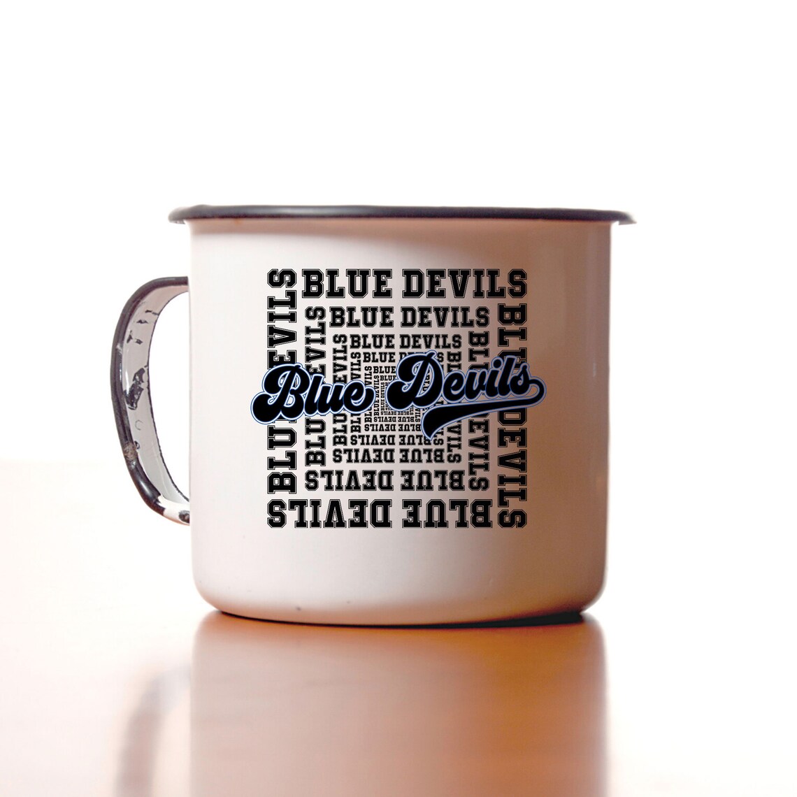 Team Mascot Svg, Blue Devils Team Svg, Blue Devils School Spirit Svg ...