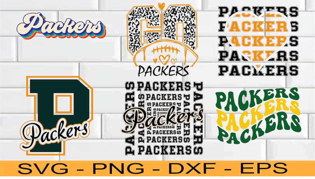 Team Mascot Svg, Packers Team Svg, Stacked Packers SVG, Packers Mascot ...