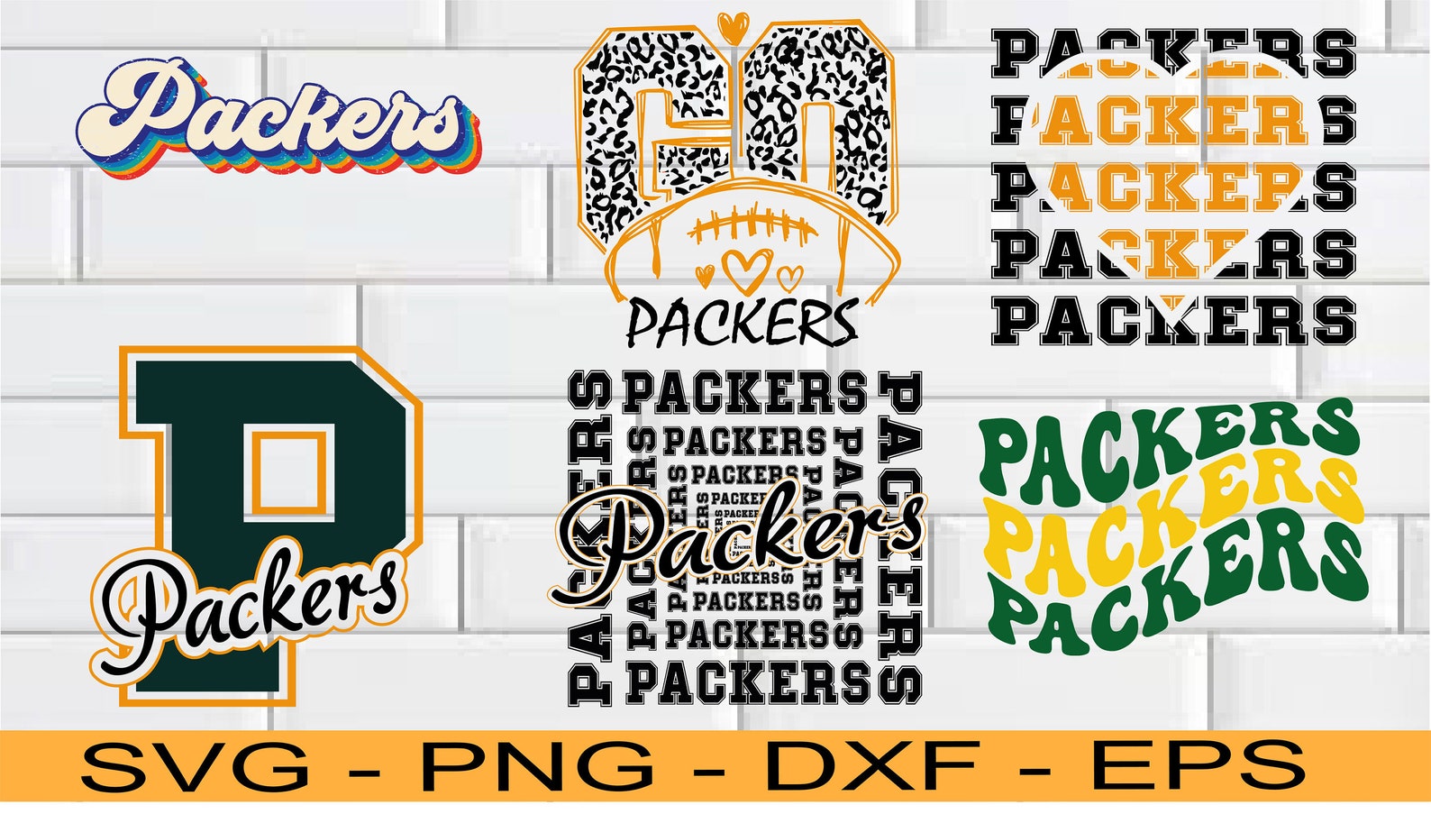 Team Mascot Svg, Packers Team Svg, Stacked Packers SVG, Packers Mascot ...