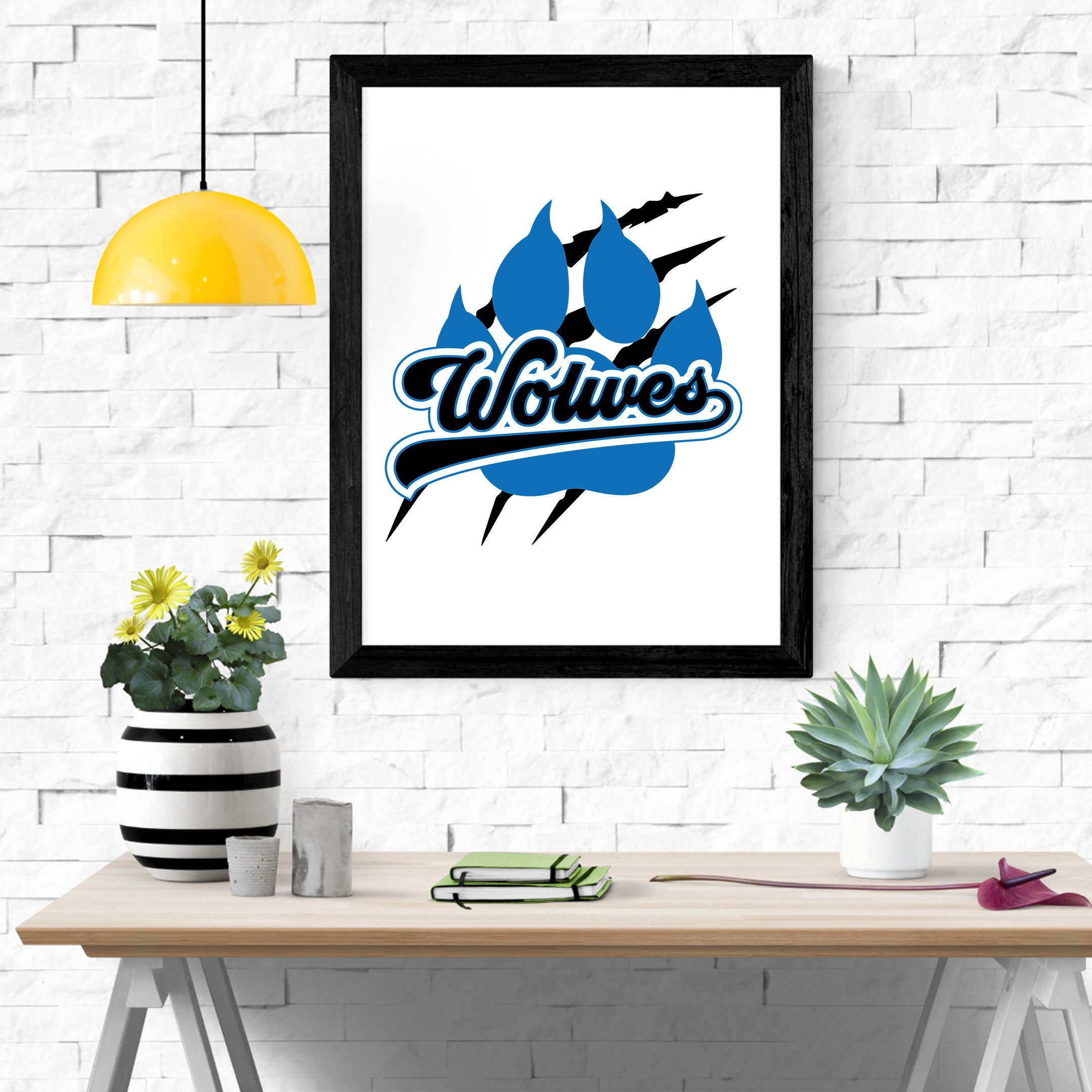 Wolves Team Mascot SVG Bundle: School Spirit Designs (digital Files) - Etsy