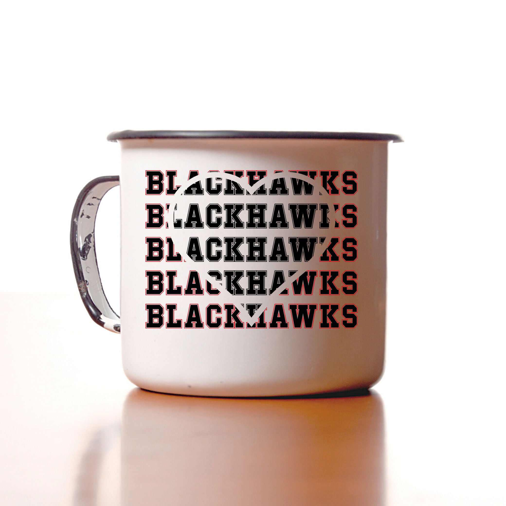 Blackhawks Team Mascot SVG: Retro Football Cheer (digital File) - Etsy