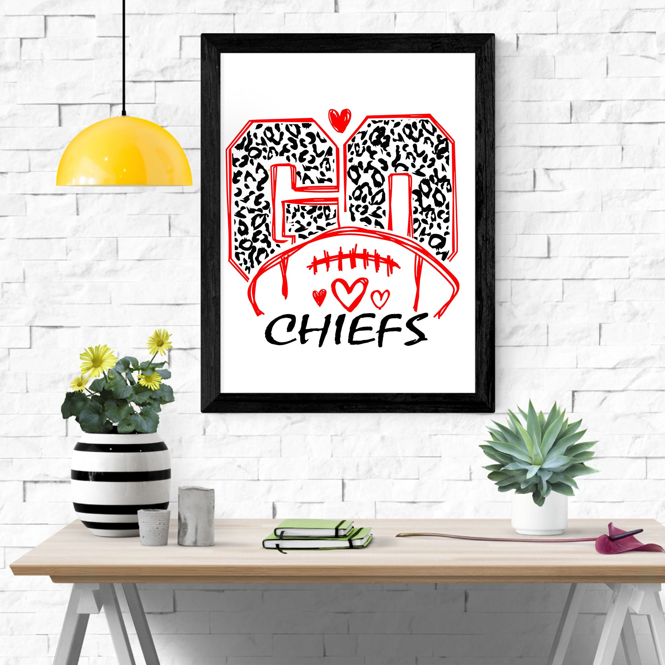 Chiefs Mascot SVG: Retro Football Cheer Design (digital File) - Etsy